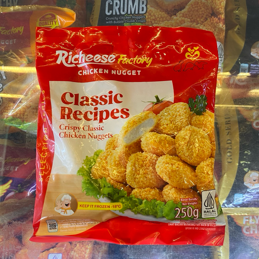 Jual RICHEESE - CHICKEN NUGGET CLASSIC RECIPE 250 GR | Shopee Indonesia