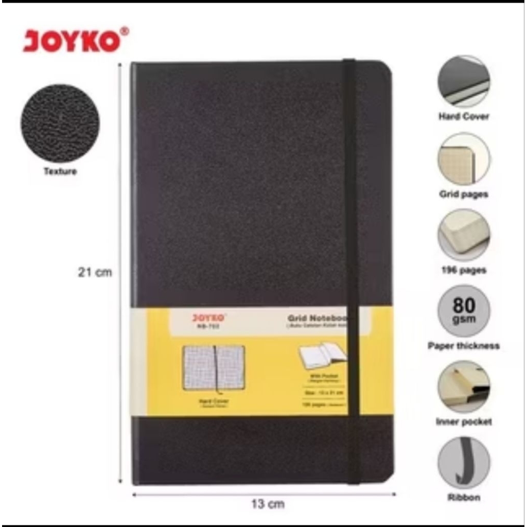 Jual notebook nb-702 joyko sampul keras( kotak matematika ) | Shopee ...