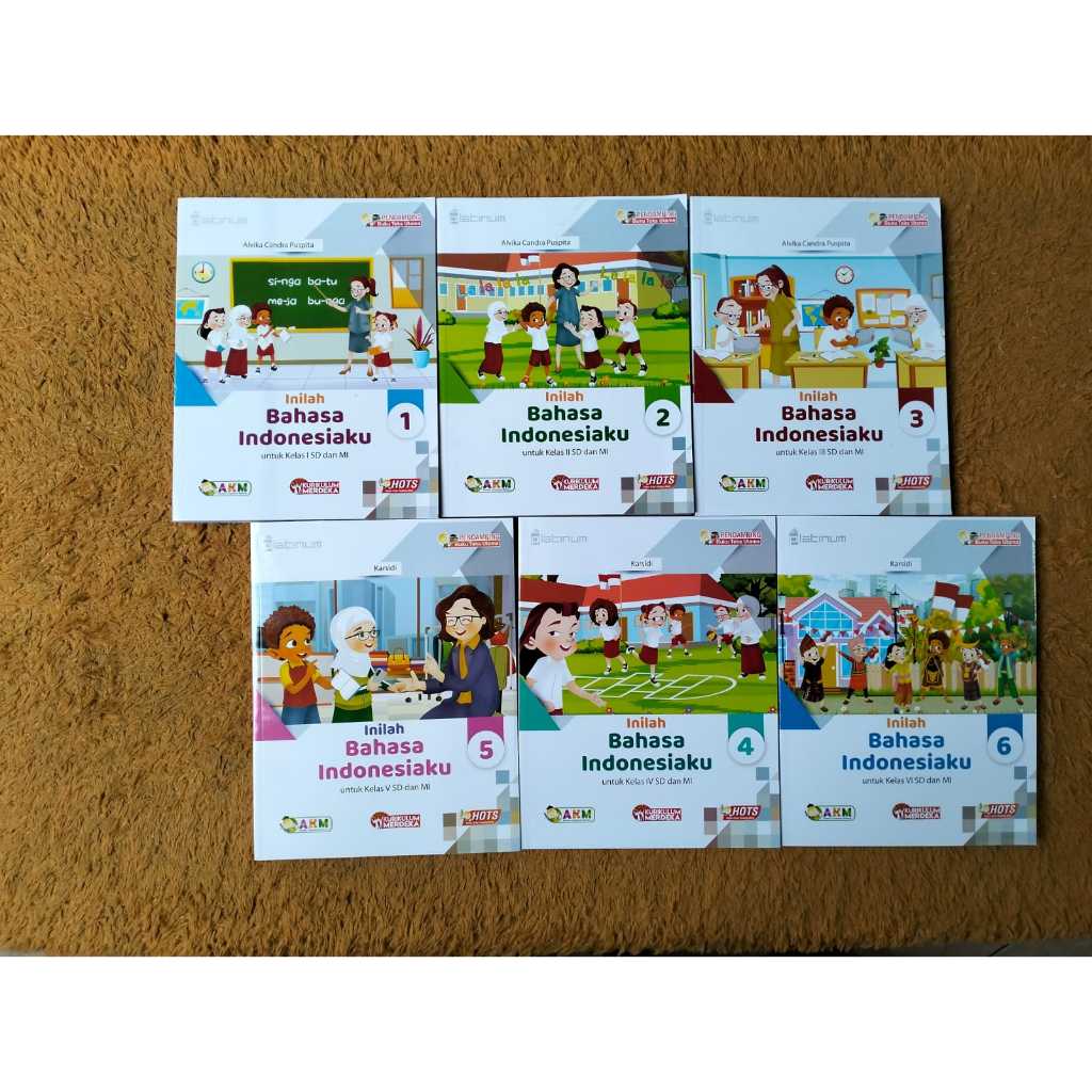 Jual Buku Bahasa Indonesia SD Kelas 1 2 3 4 5 6 Platinum Tiga Serangkai Kurikulum Merdeka ...