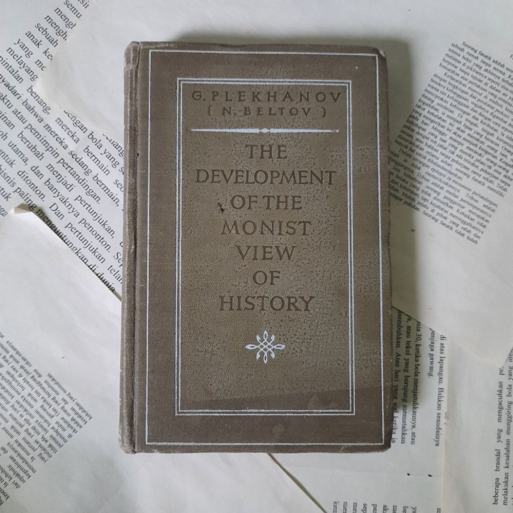 Jual The Development of the Monist View of History-G. Plekhanov ...