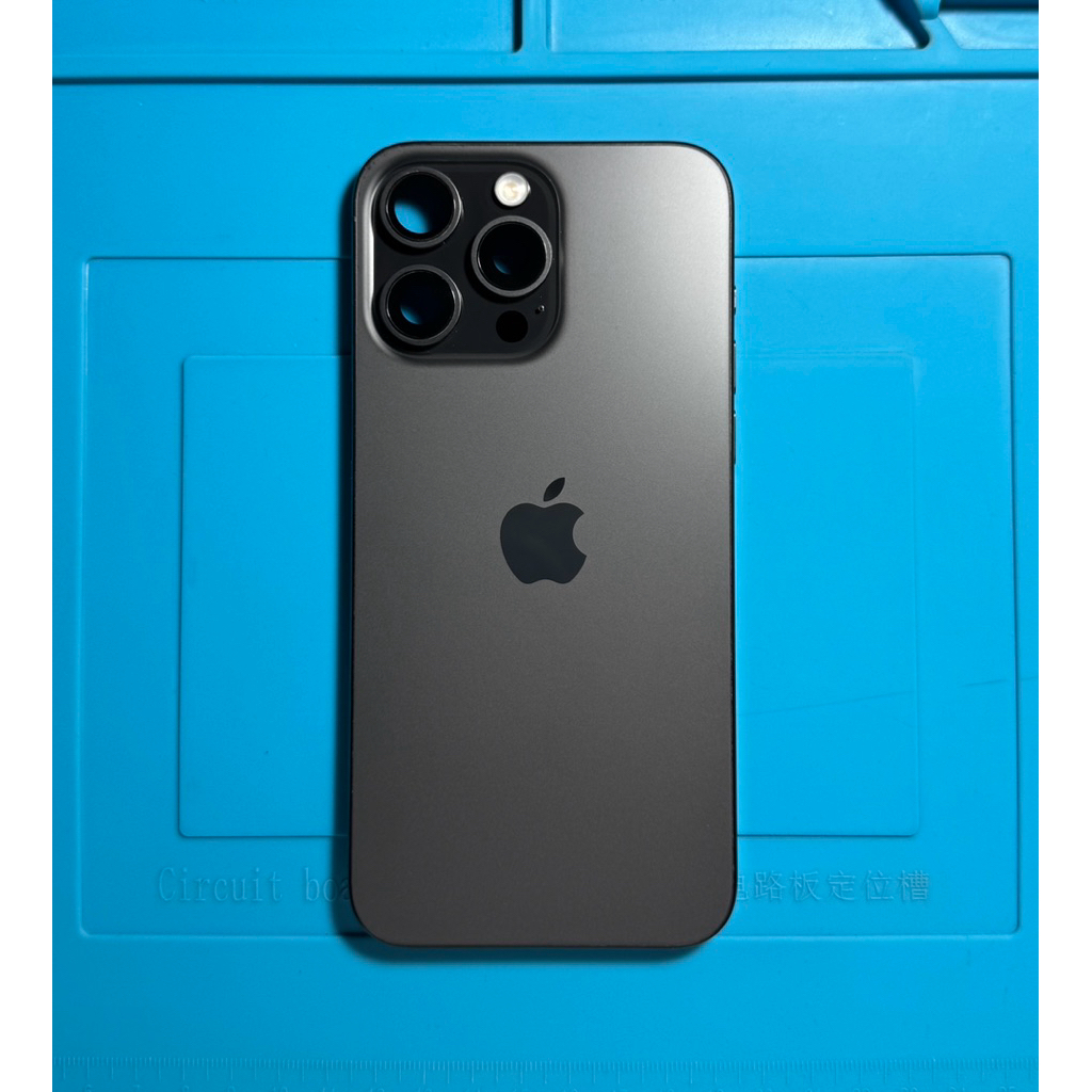 Jual HOUSING BACK CASING 15 PRO MAX 5G ESIM BLACK TITANIUM ORIGINAL ...