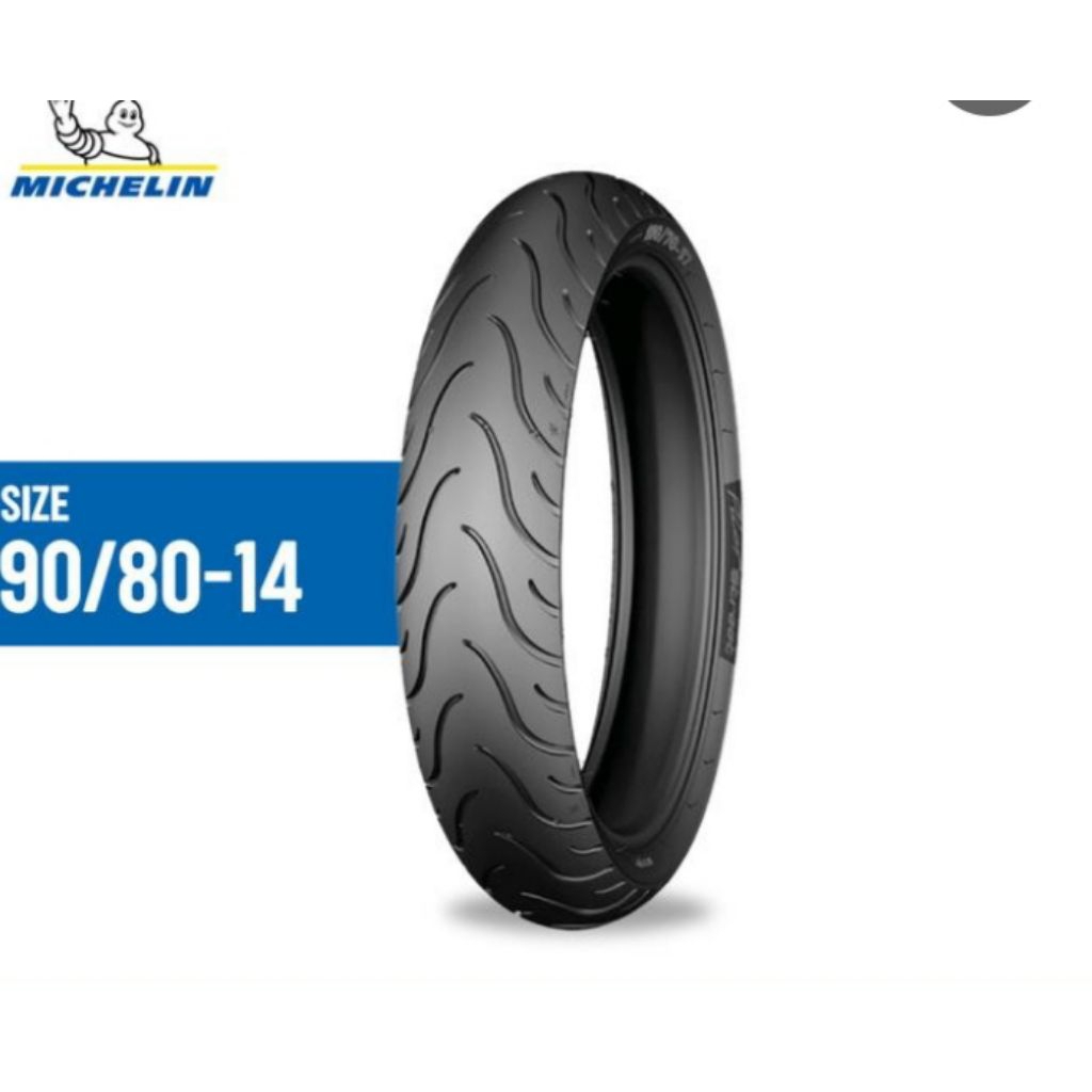 Jual Ban motor merek michelin ukuran 90/80 ring 14 tubeles | Shopee ...