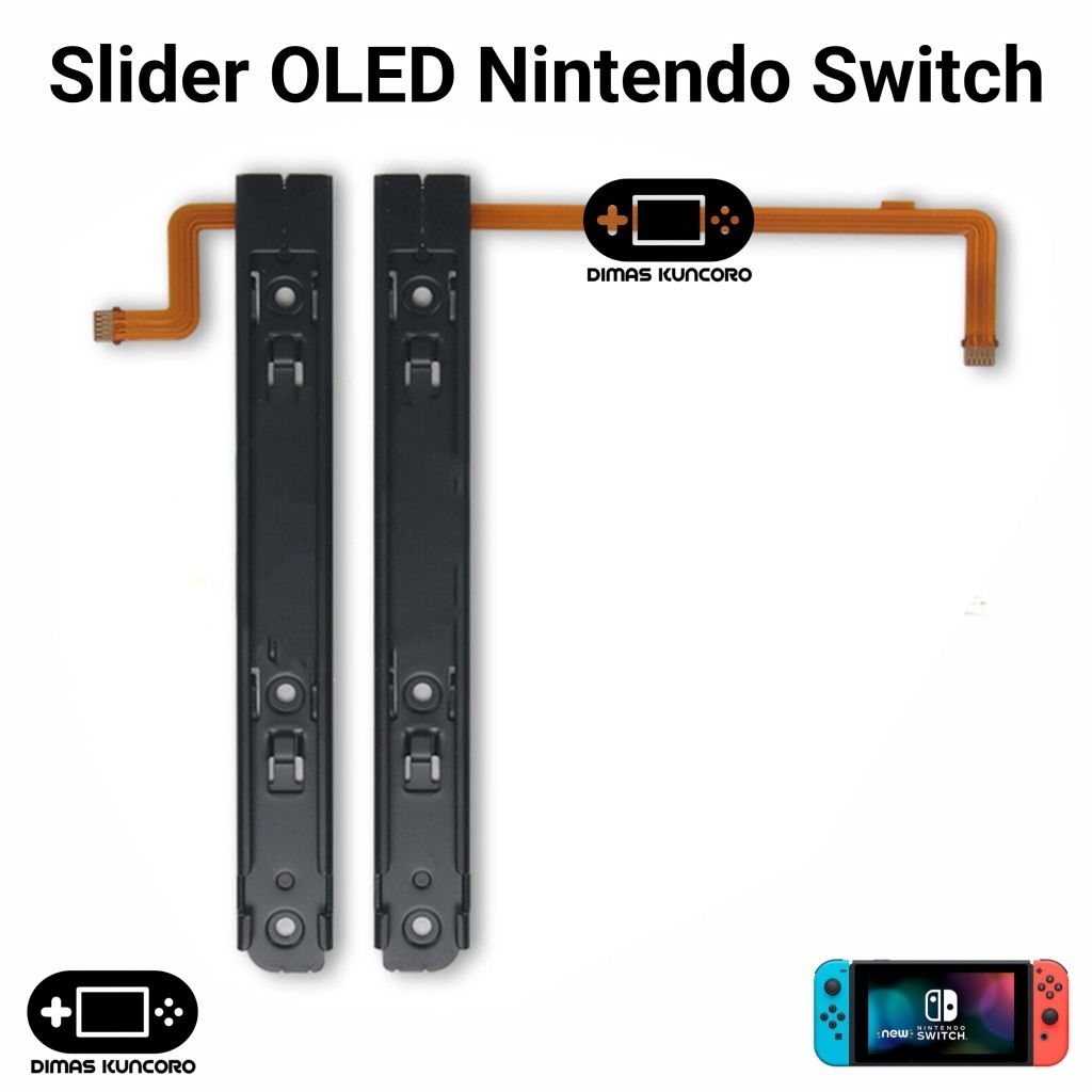 Jual Slider OLED Nintendo Switch slide sliding mesin sparepart rail rel ...