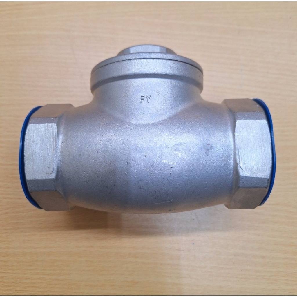 Jual 1 inch Swing Check Valve Drat Stainless SS316 CF8M | Shopee Indonesia