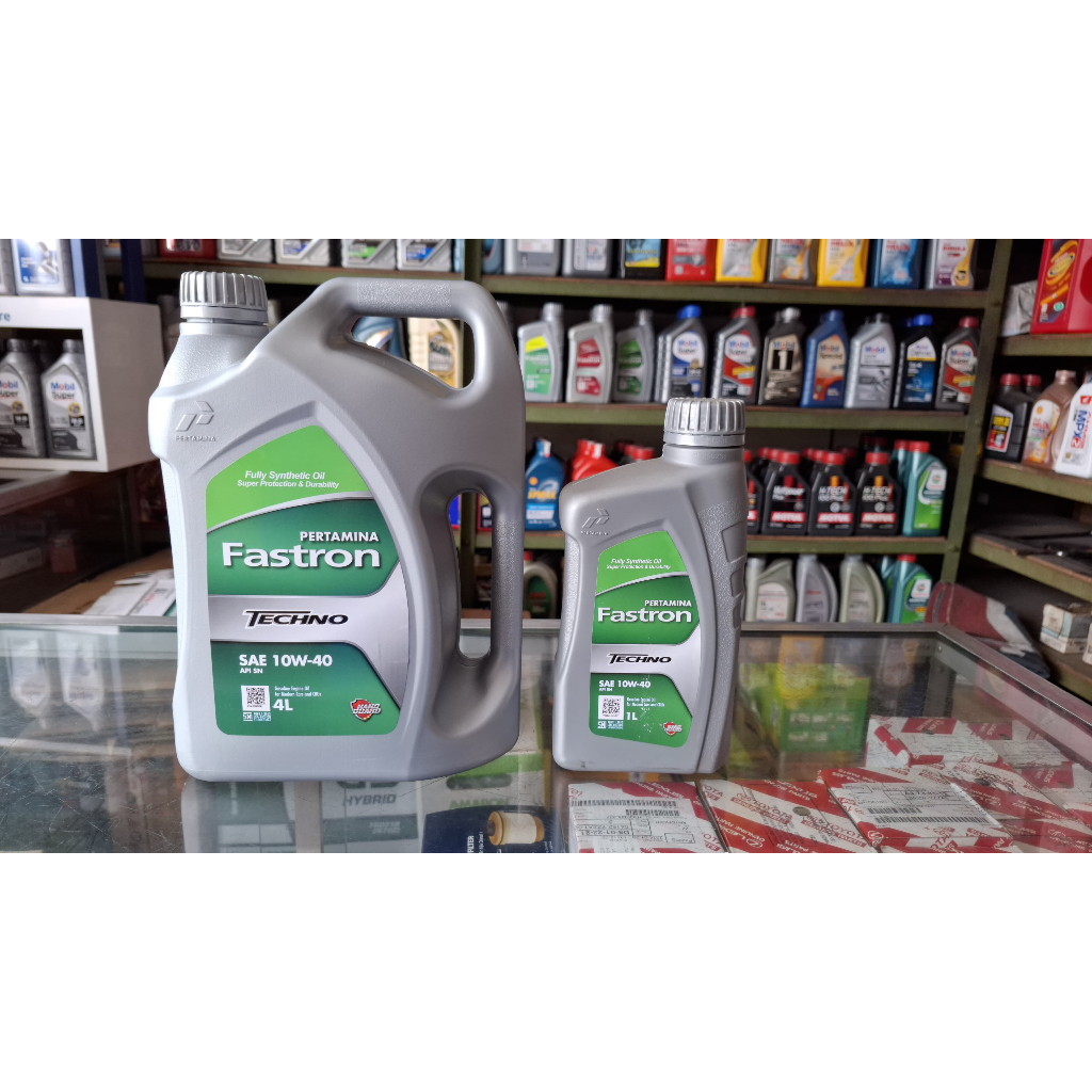 Jual Oli Pertamina Fastron Techno SAE 10W-40 Synthetic | Shopee Indonesia