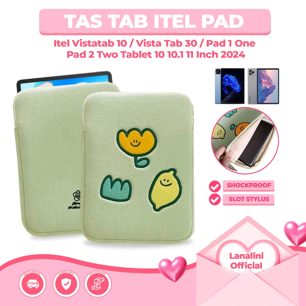 Jual Tas Tablet Tab Itel Vistatab 10 / Vista Tab Pro 30 / Pad 1 One ...
