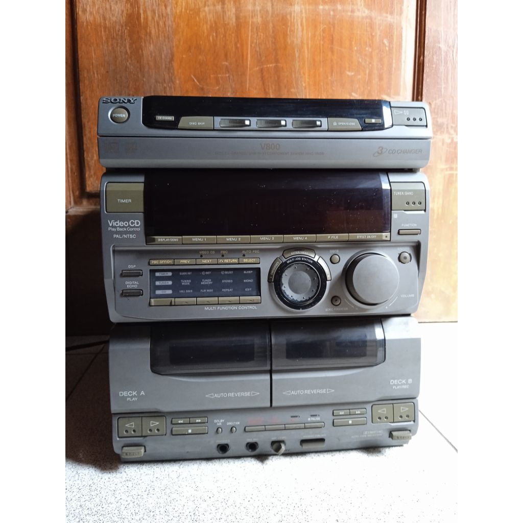 Jual Head SONY HCD-V800, AUX & Radio normal | Shopee Indonesia