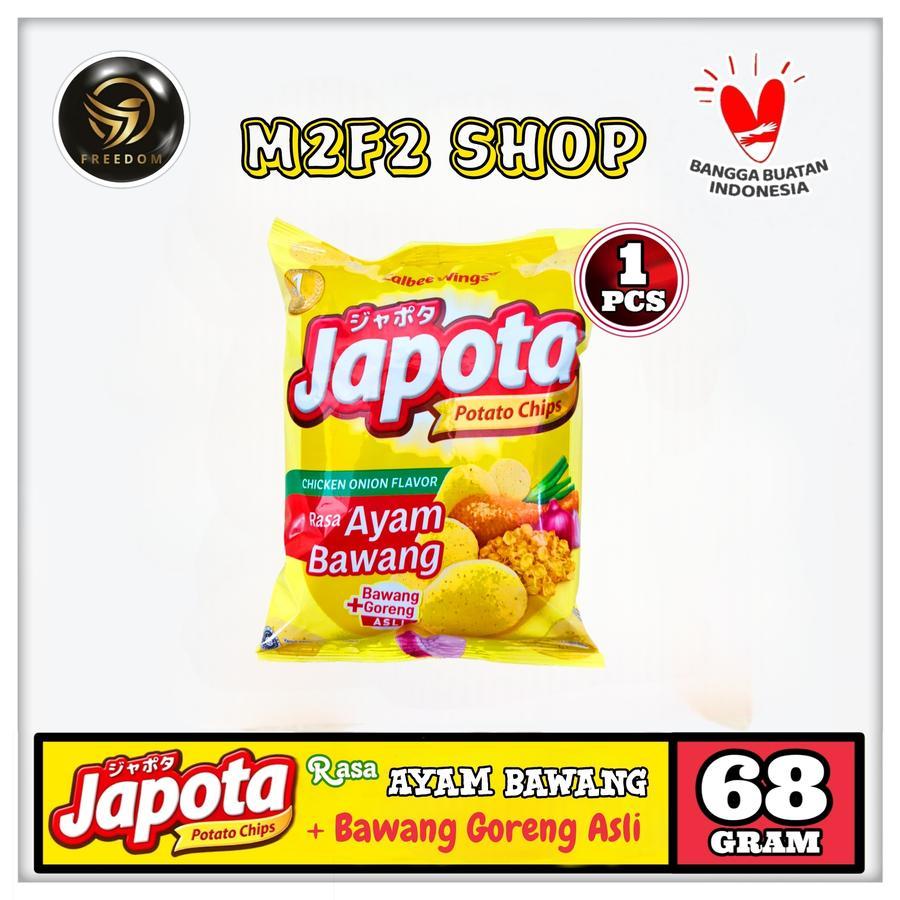 Jual Keripik Kentang Japota Potato Chips Ayam Bawang - 68 gr (Kemasan ...