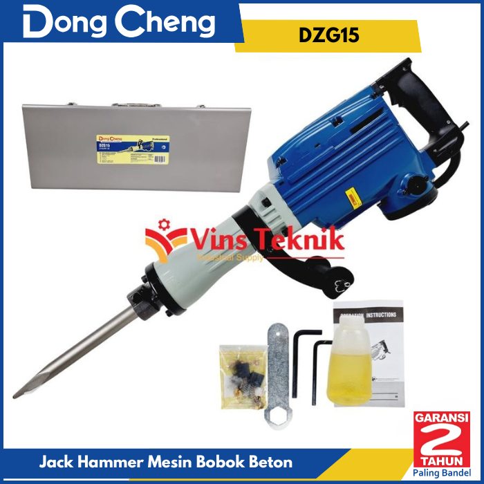 Jual Jack Hammer Mesin Bobok Beton Demolition Hammer DZG03-15 DongCheng ...