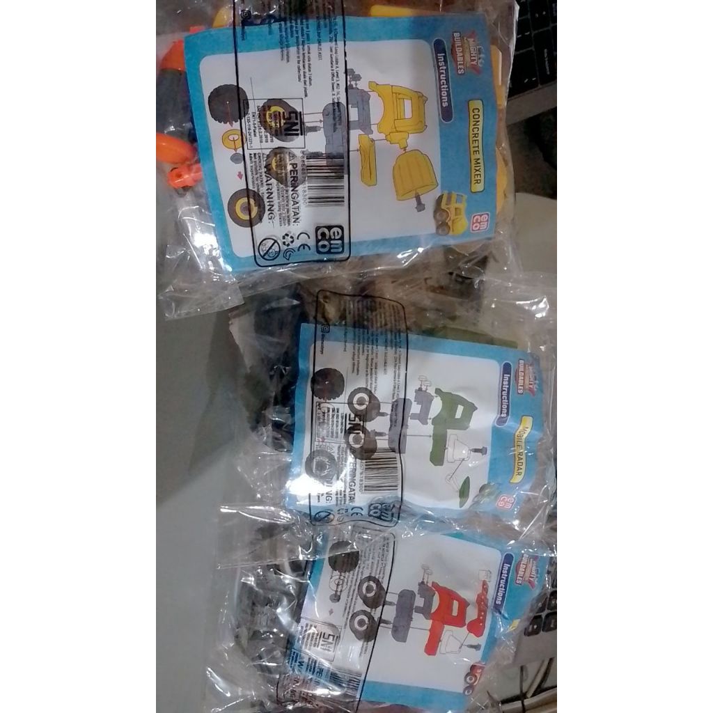 Jual EMCO Mighty Machines Buildables Mainan Kendaraan | Shopee Indonesia