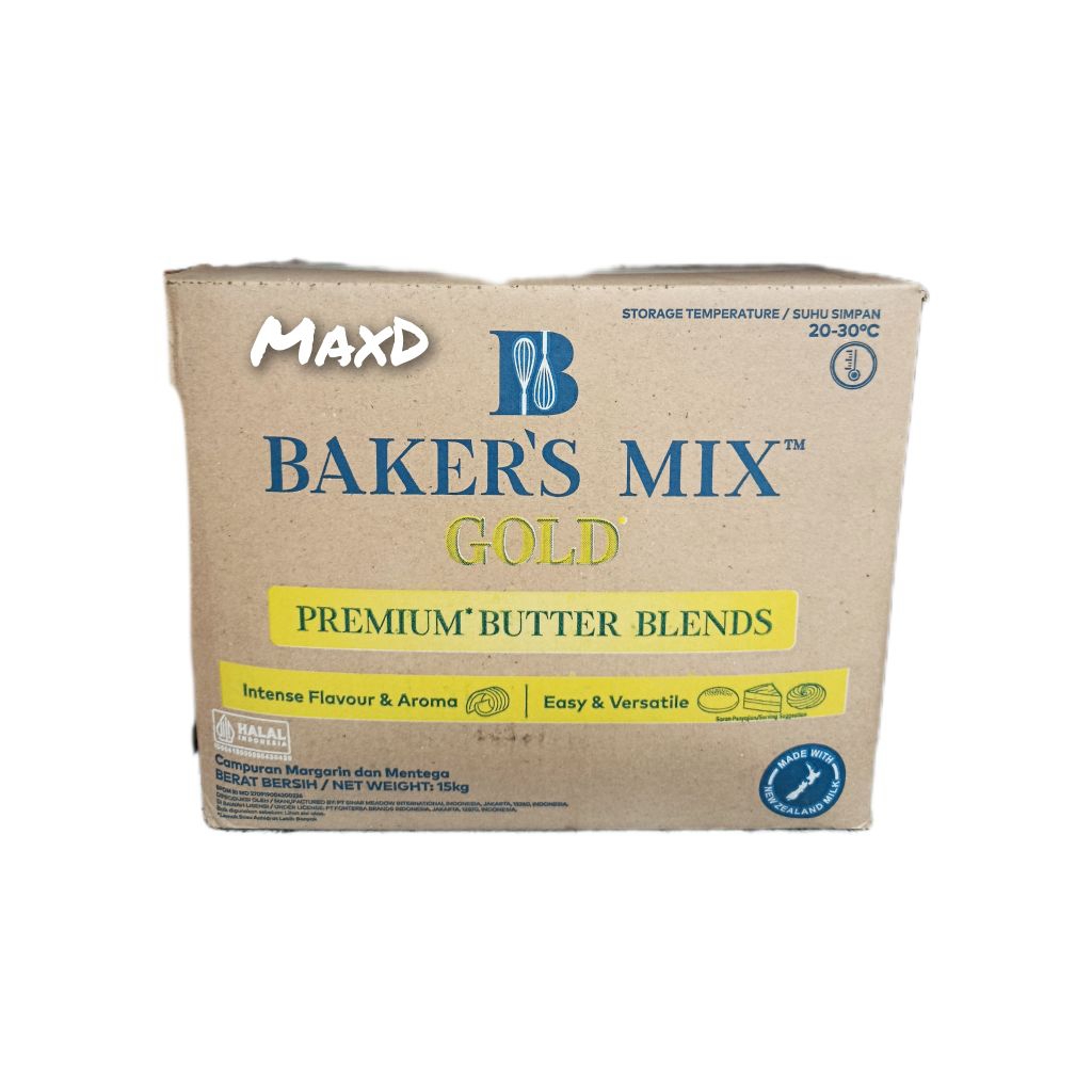 Jual Anchor Baker's Mix Gold Margarin & Mentega Butter Blends Repack 1 ...