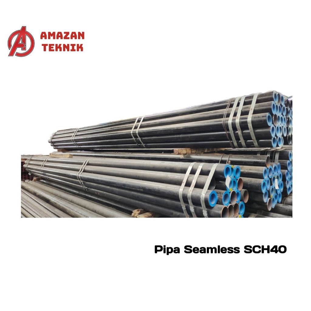 Jual Pipa Besi Seamless SCH 40 3/4 In x 6 M | Shopee Indonesia