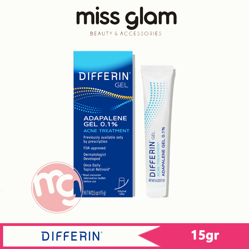 Jual 【Ready Stock】Differin 0.1% Adapalene Gel Treatment| Differin Acne ...