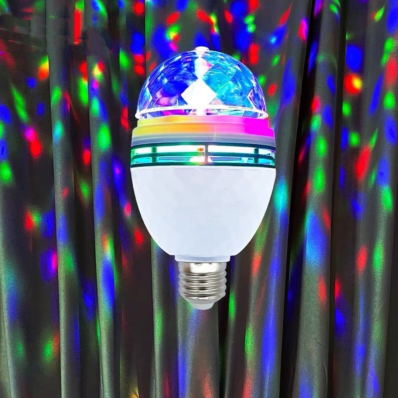 Jual Lampu Disko/ Disco Full Warna LED Putar Colour Rainbow Rgb E27 ...