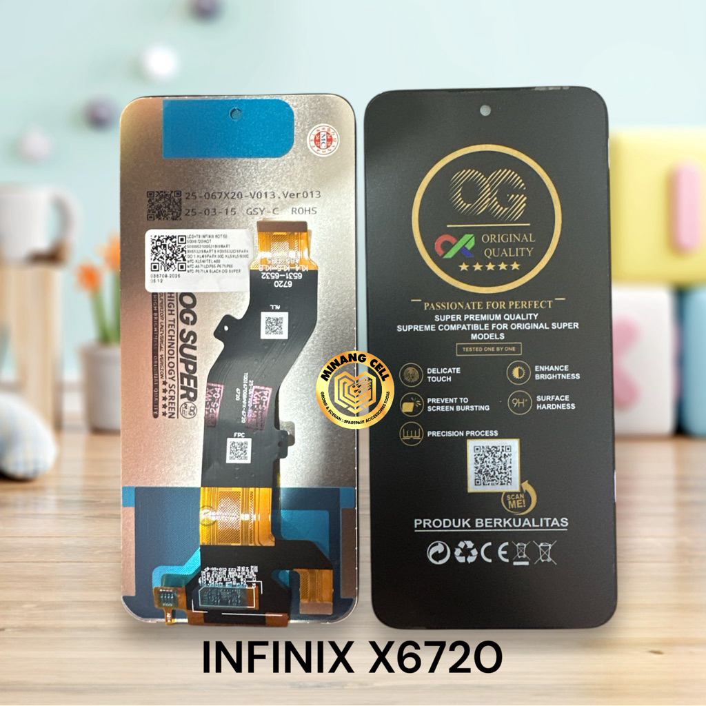 Jual LCD TOUCHSCREEN INFINIX HOT 50 5G/HOT 50i/SMART 9 X6532/SMART 9 HD ...