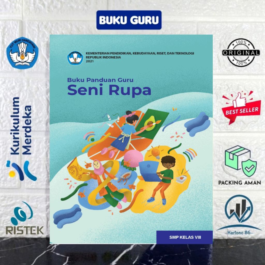 Jual BUKU GURU SENI RUPA SMP kelas 8 kurikulum MERDEKA KEMENDIKBUDRISTEK | Shopee Indonesia