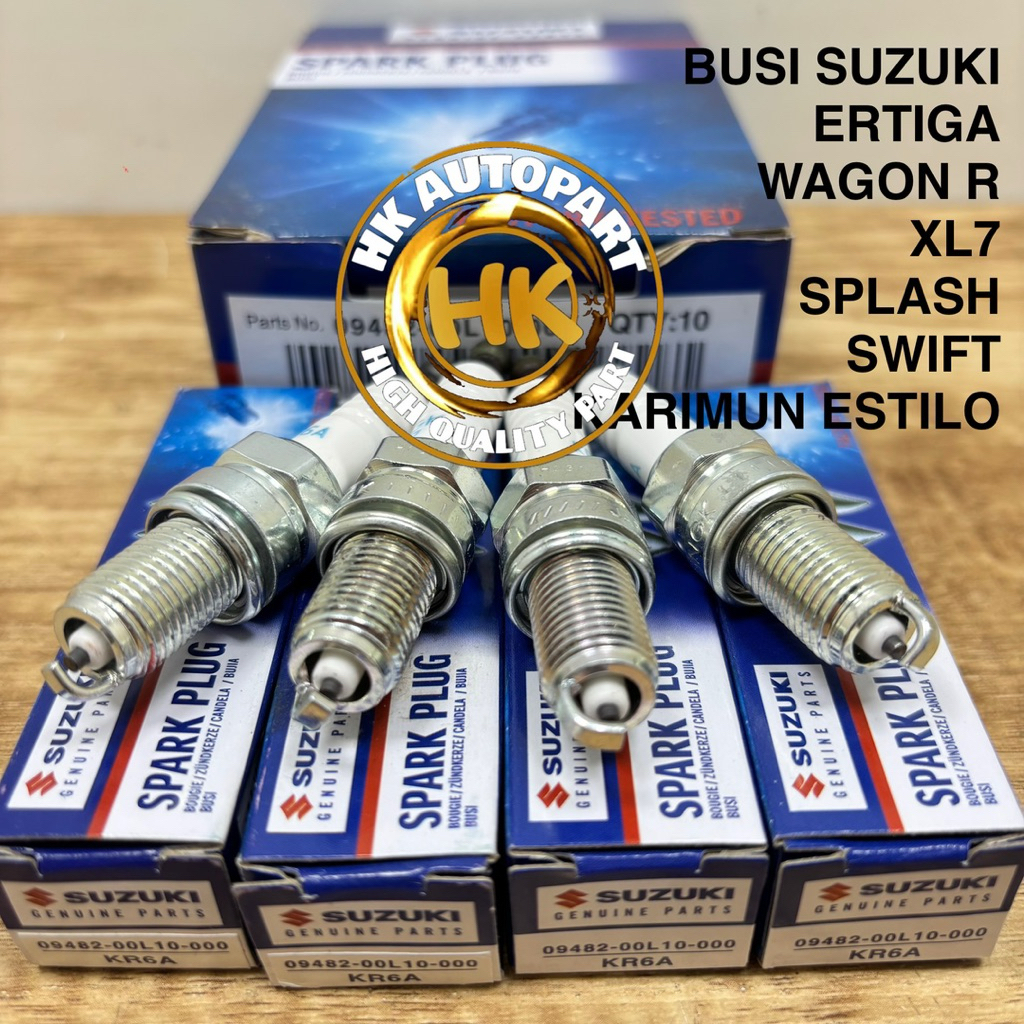 Jual BUSI IRIDIUM ( HARGA 4PCS ) SUZUKI ERTIGA SPLASH WAGON R SWIFT XL7 KARIMUN ESTILO SPARK ...