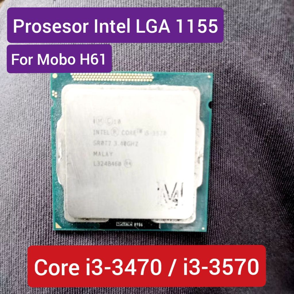 Jual Prosesor PC Core i5-3470 3570 soket LGA 1155 try OK | Shopee Indonesia