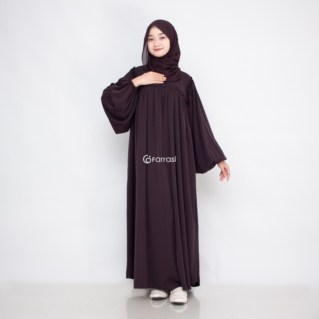 Jual Farrasi Rea Abaya | Abaya Muslimah | Abaya Eropa | Shopee Indonesia