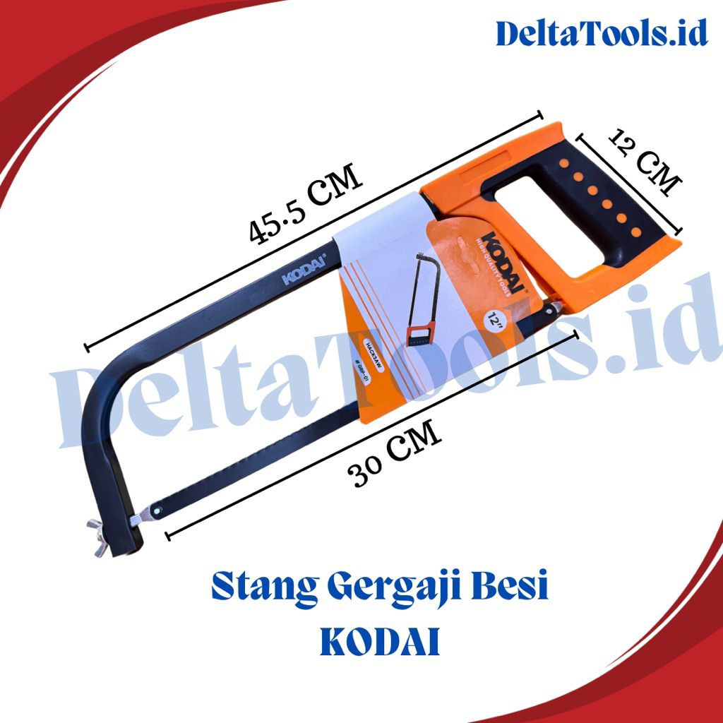 Jual Stang Gergaji Gagang Plastik 12 Inch Gergaji Besi 12” - Hacksaw 12 ...