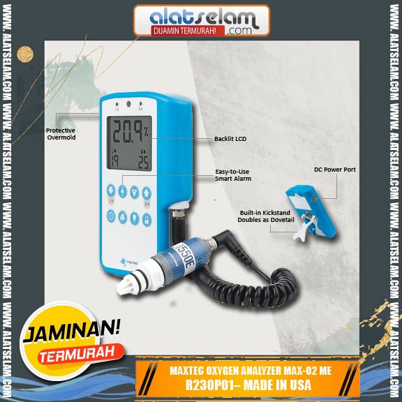Jual Maxtec Oxygen Analyzer MAX-O2 ME R230P01-001 - MADE IN USA ...