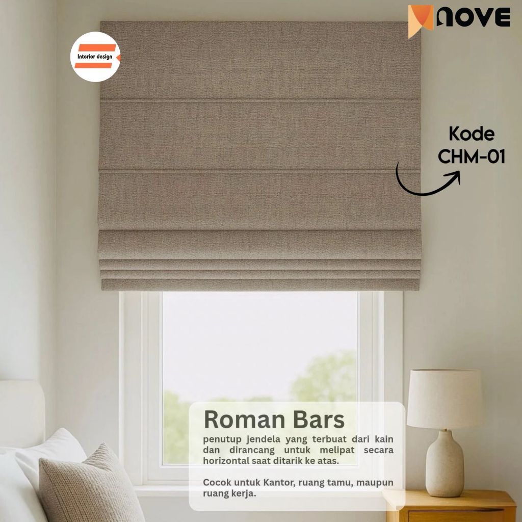 Jual Tirai Gulung - Roman Bars | Shopee Indonesia