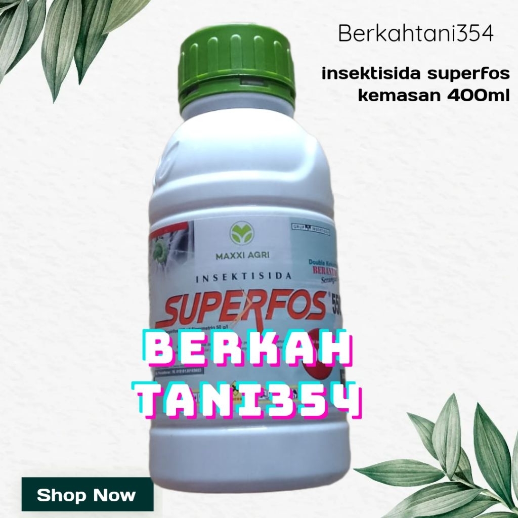 Jual Insektisida superfos 400ml obat hama insektisida super fos 400ml ...
