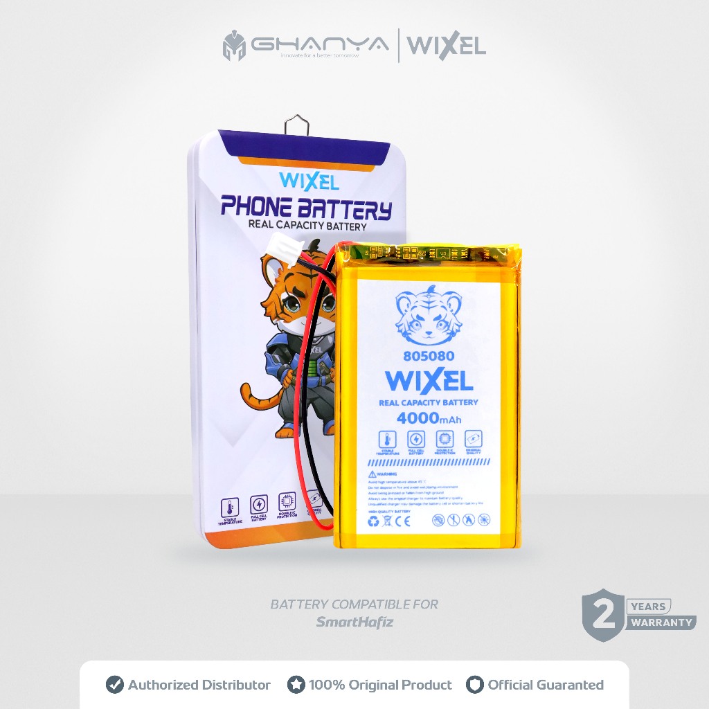 Jual WIXEL Baterai 805080 Smart Hafiz Versi 1 2 3 4 5 6 / Smart Ressa ...