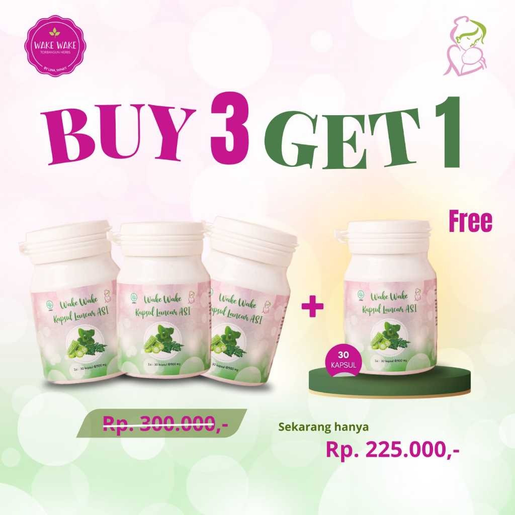 Jual ASI Booster Torbangun - Wake Wake Trio Booster (30 Tablet ...