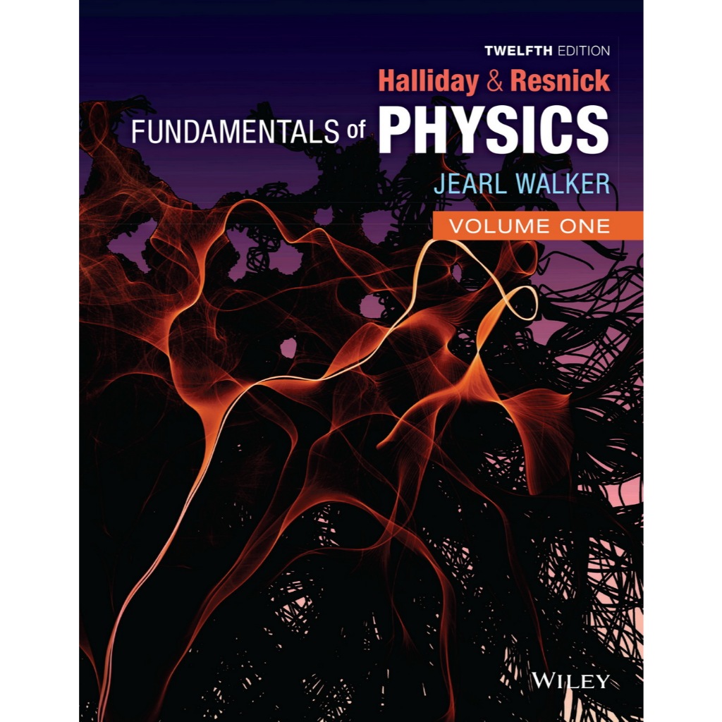 Jual FUNDAMENTALS OF PHYSICS HALLYDAY & RESNICK VOLUME ONE TWELFTH ...
