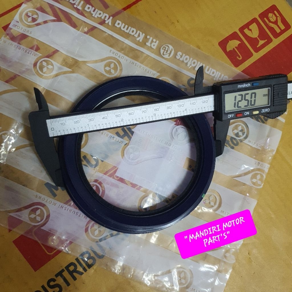 Jual OIL SEAL CRANKSHAFT FRONT/OIL SEAL TIMING FRONT MITSUBISHI ENGINE ...