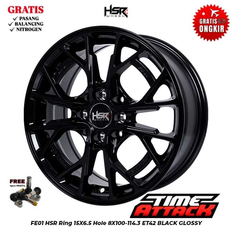 Jual Velg Mobil Avanza Brio Agya Calya Ring 15 HSR WHEEL Tipe FE01 Velg ...