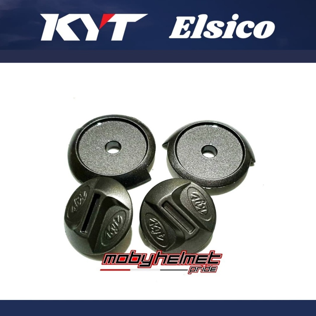 Jual Baut Knob Kaca Helm KYT Elsico - Bolt Knob Visor Helm KYT Elsico ...