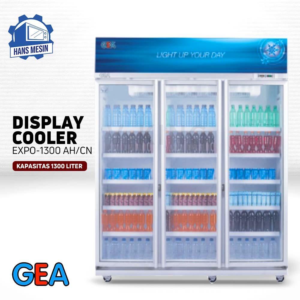 Jual DISPLAY COOLER SHOWCASE CHILLER 3 PINTU GEA EXPO-1300 AH/CN ...