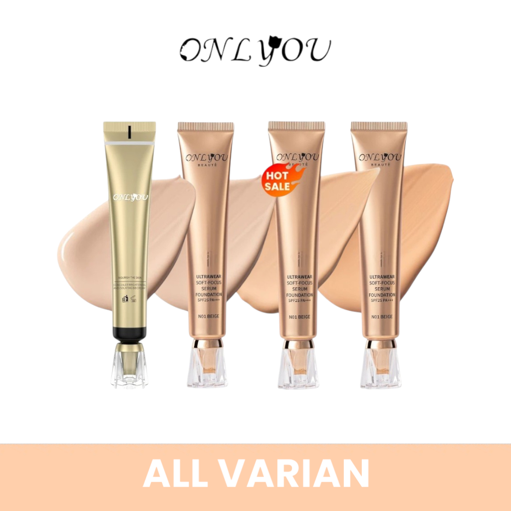 Jual BPOM | ONLYOU Foundation Pelembab Menyembunyikan Pori-pori anti ...