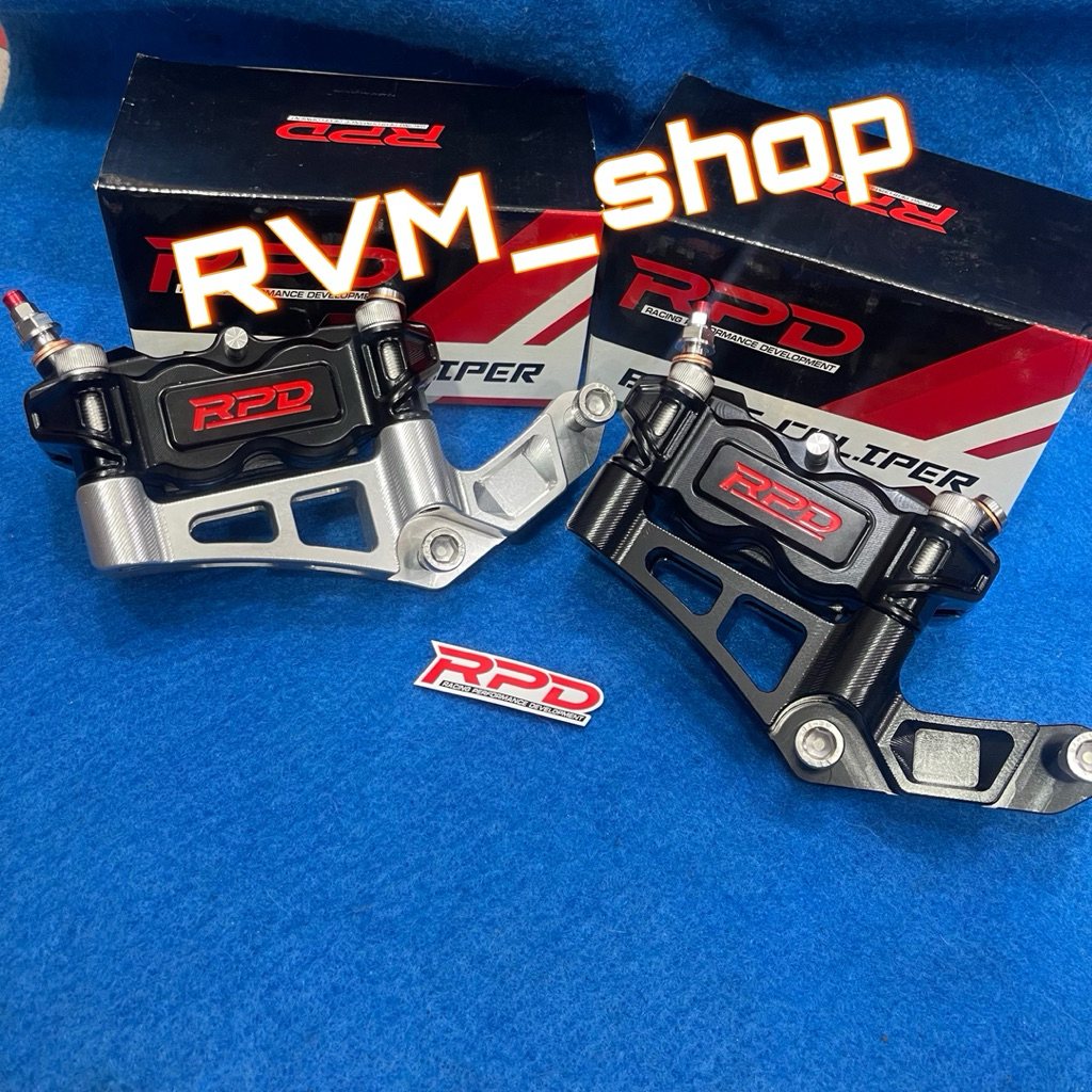 Jual SET RPD KALIPER RADIAL 4PISTON P100+BREKET CNC VECTOR RPD FOR 298MM/300MM XMAX 250 OLD XMAX ...