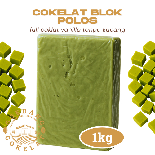 Jual Goedang Cokelat | Cokelat BLOK GRENTEA 1kg | Cokelat Blok Polos ...