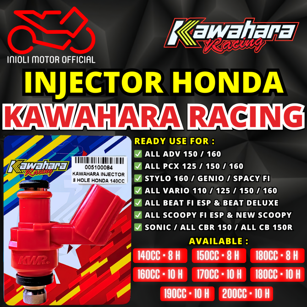 Jual INJECTOR KAWAHARA RACING BEAT PCX VARIO 125 FI VARIO 150 ESP BEAT ...