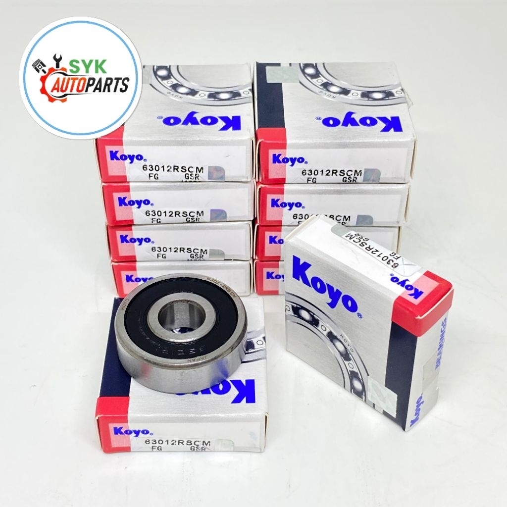 Jual BEARING 6301 2RS KOYO BEARING TUTUP KARET 63012RS KOYO | Shopee Indonesia