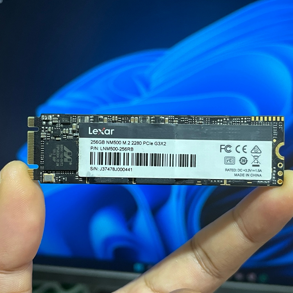 Jual SSD M.2 SATA LEXAR 256GB RUSAK | Shopee Indonesia