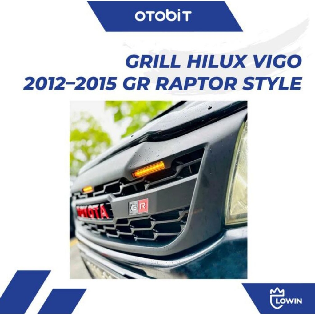 Jual Grill Hilux Rocco 2020 2021 2022 2023 2024 Hitam Glossy - Thailand ...