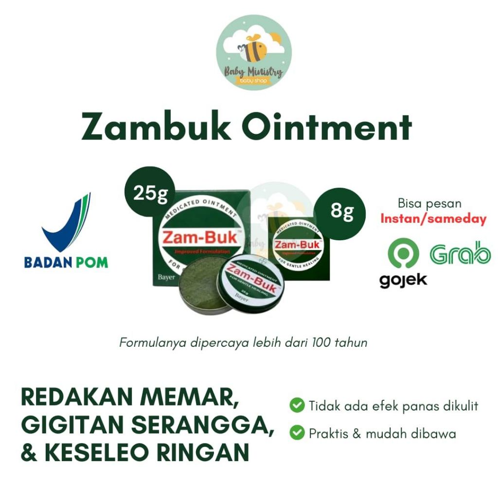 Jual Zambuk Obat Luar ointment 8gr 25gr / meredakan memar /salem ...