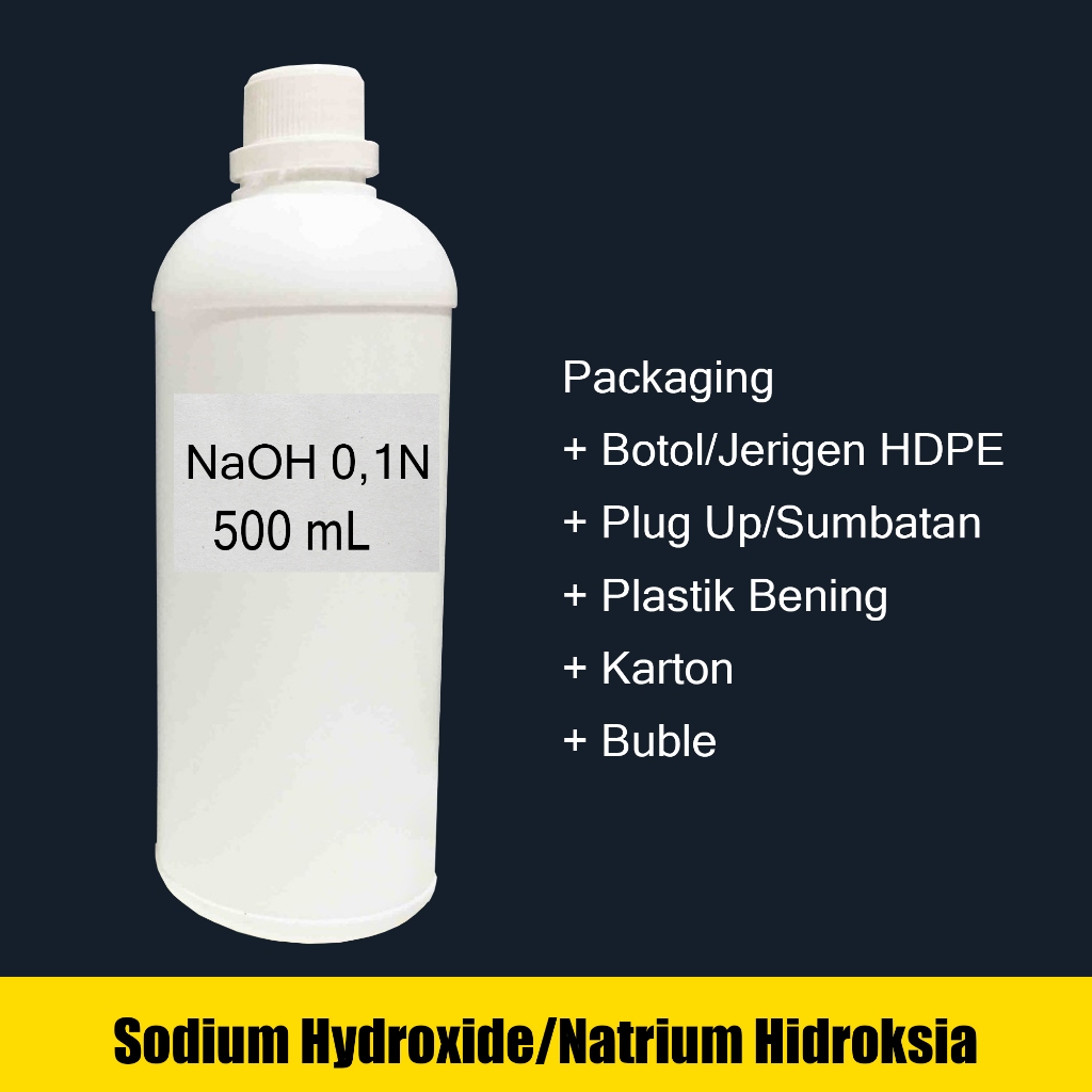 Jual Larutan NaOH / Larutan Natrium Hidroksida / Sodium Hydroxide ...