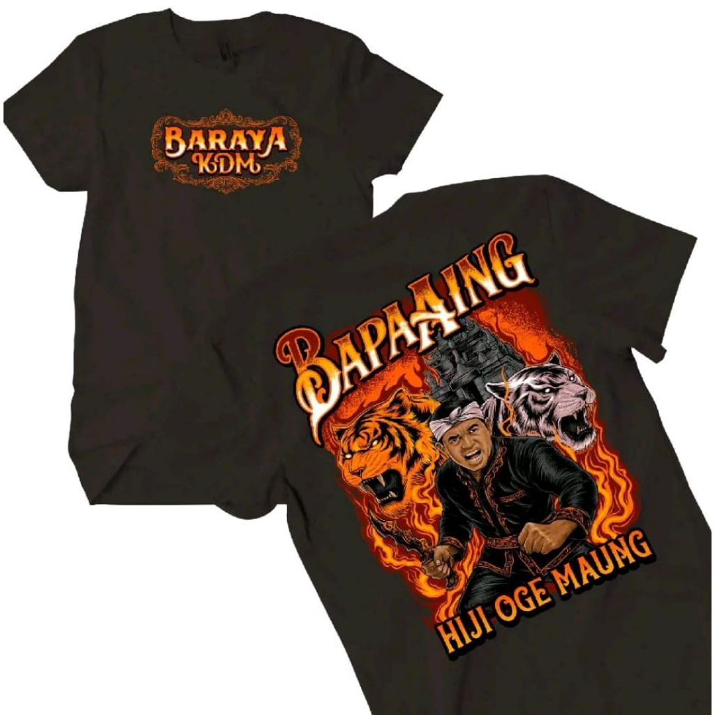 Jual Kaos Baraya Kdm Kang Dedi Mulyadi Hiji Oge Maung | Shopee Indonesia