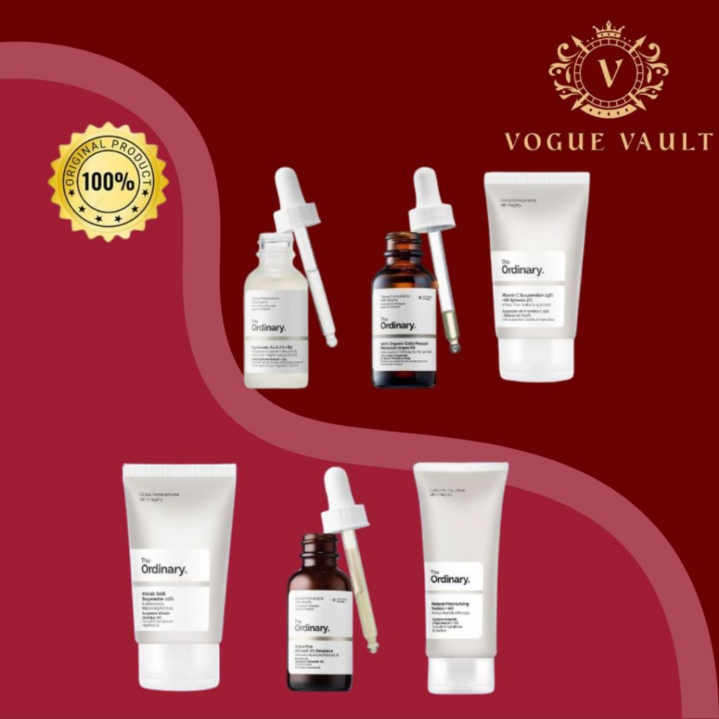 Jual VOGUE VAULT - ORDINARY HYALURONIC AZELAIC ASCORBIC RETINOL LACTIC ...