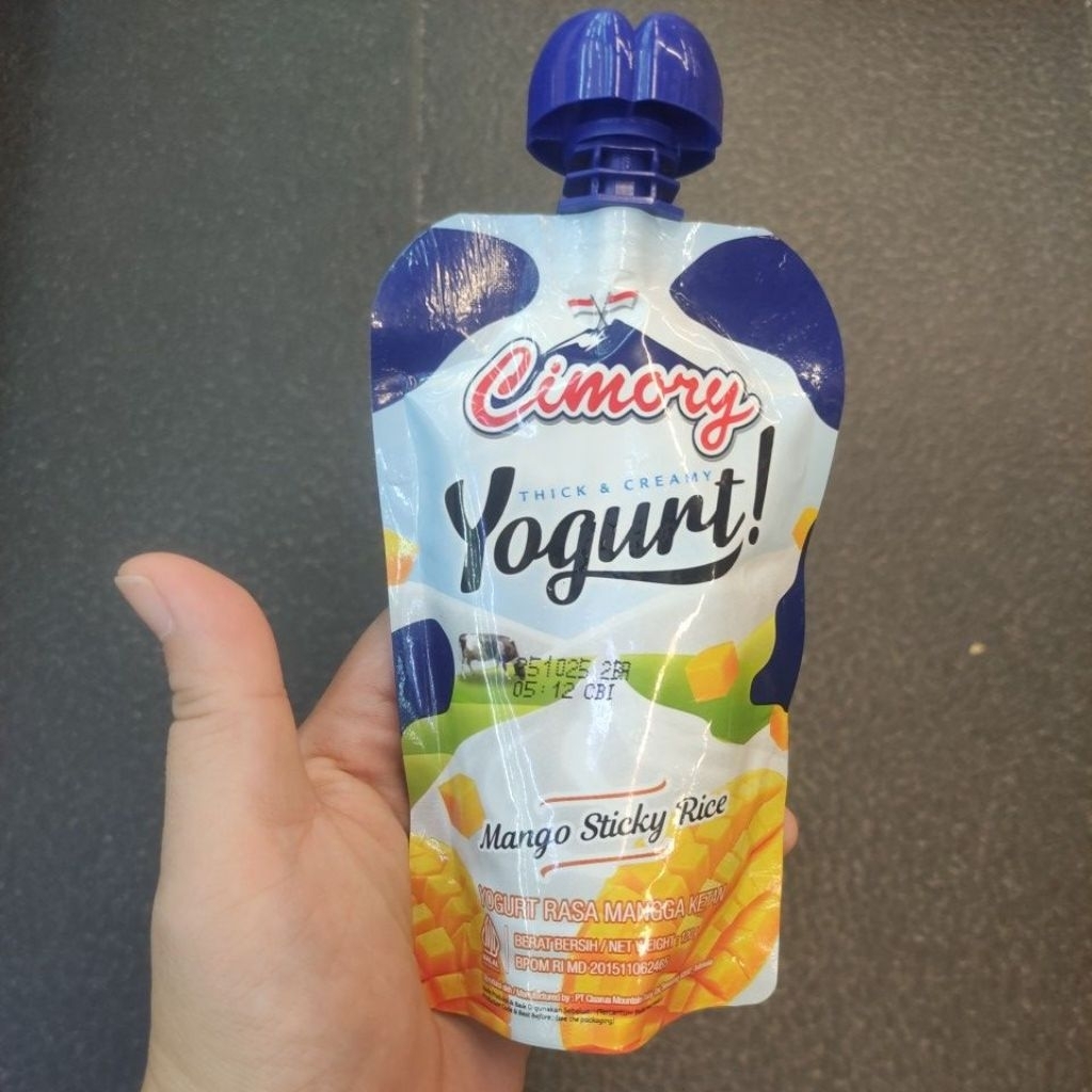Jual CIMORY YOGHURT MANGO STICKY RICE YOGURT RASA MANGGA KETAN 120gr ...