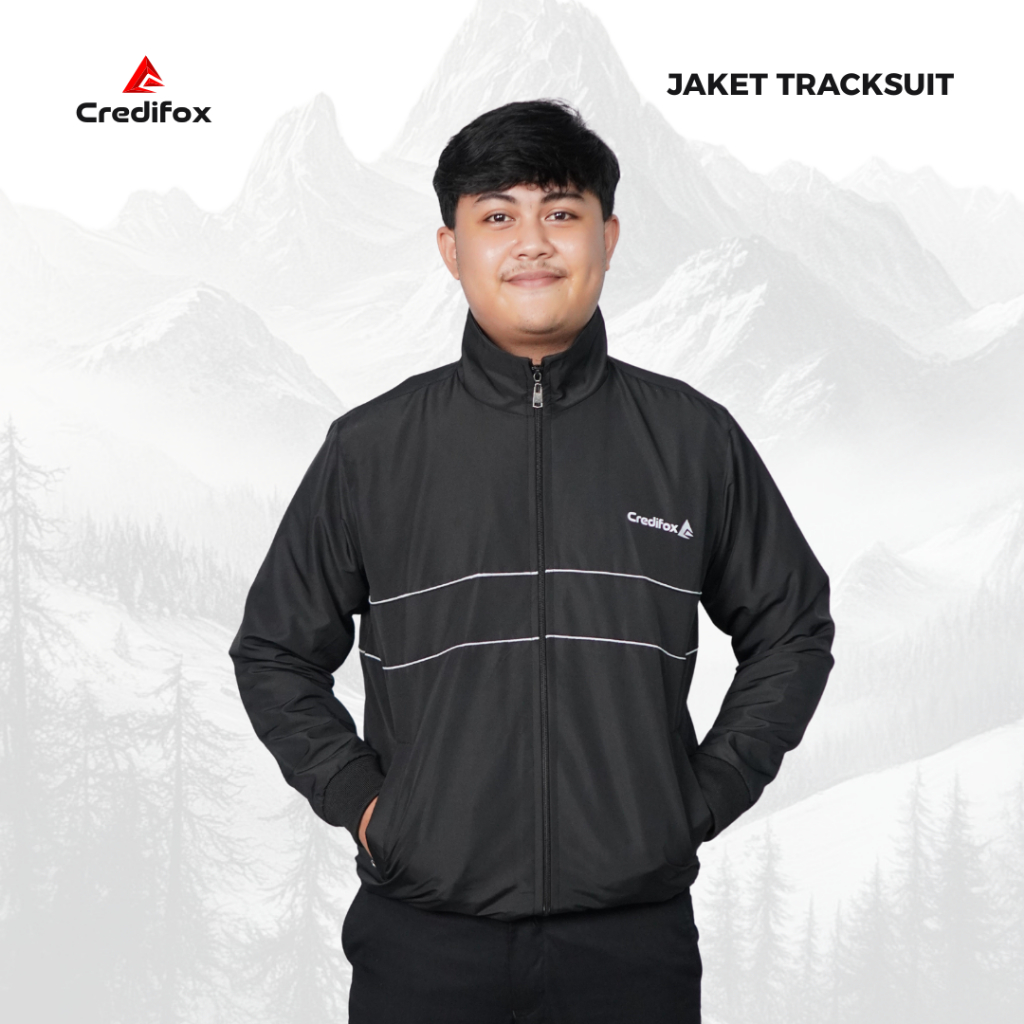 Jual CREDIFOX Jaket Tracksuit Casual Anti Angin - Jacket Casual ...