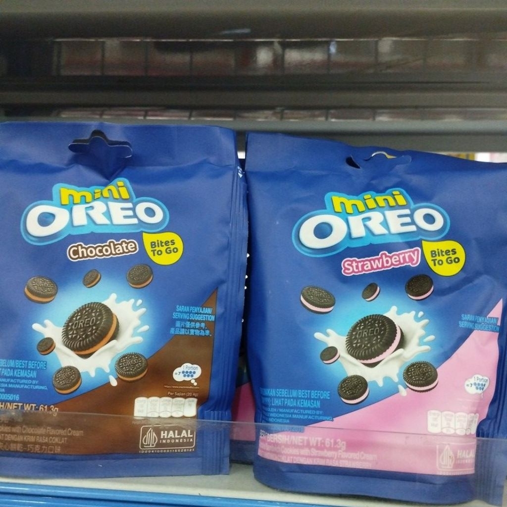 Jual oreo mini bites to go 61.3 g | Shopee Indonesia