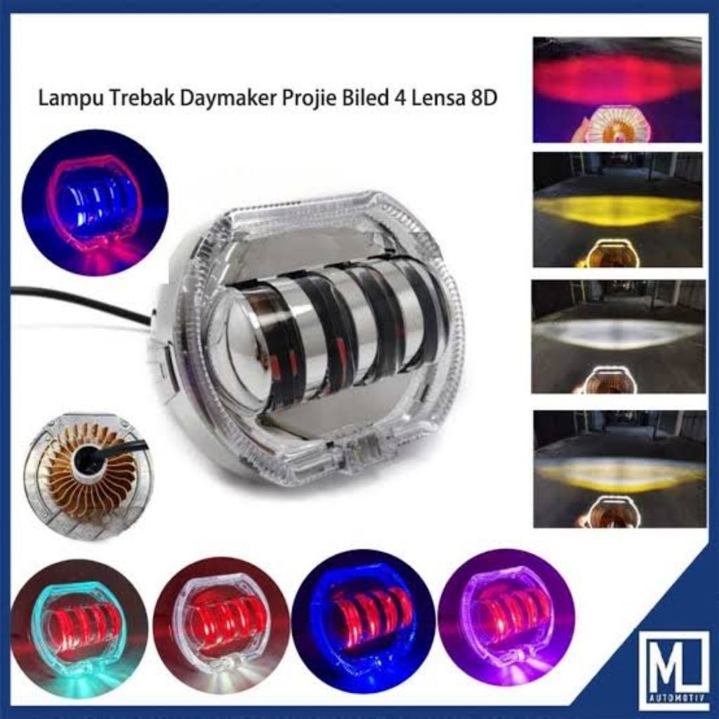 Jual Lampu projie biled day maker 4 led | Shopee Indonesia