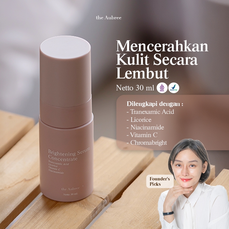 Jual The Aubree Brightening Serum Concentrate 30 ml Serum Mencerahkan ...